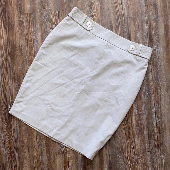 The Limited | Skirts | The Limited Beige Neutral Pencil Career Skirt ...